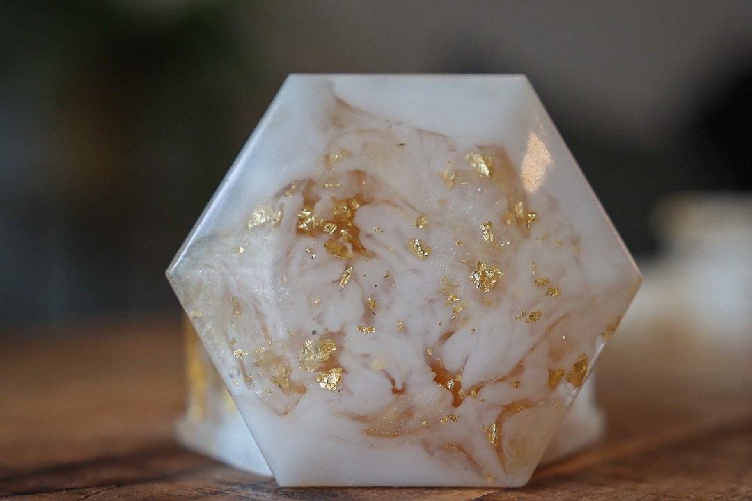 Custom Handmade Hexagon Resin Ring Box: Jewelry Storage - Etsy