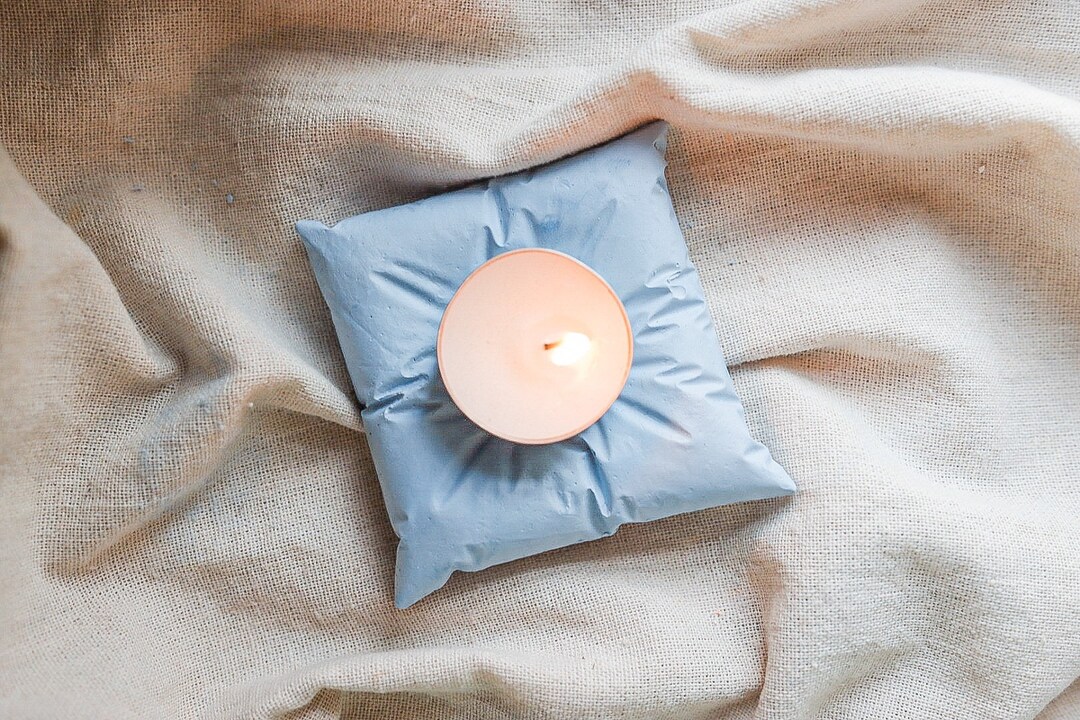 Stone Realistic Cushion / Pillow Tea Light Candle Holder / Custom ...