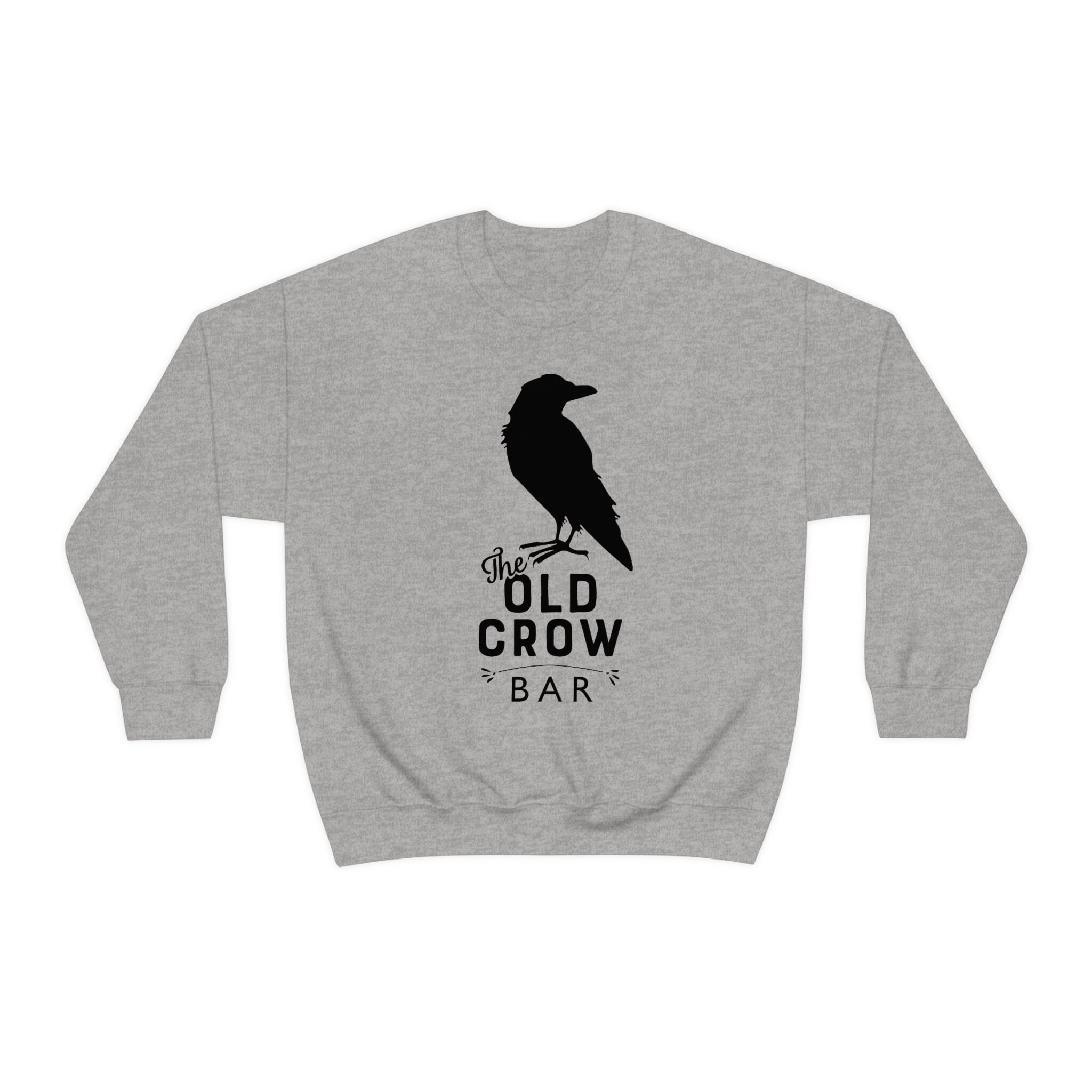 The Old Crow Bar Sweatshirt, the Old Crow, Black Crow Shirt, Black ...