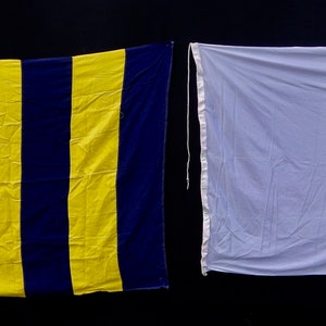 Large Flags A to L - Nautical Flags, Nautical Signal Alphabetical Flags ...