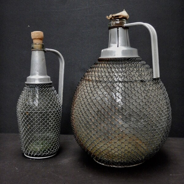 Wire Wrapped Bottle - Etsy