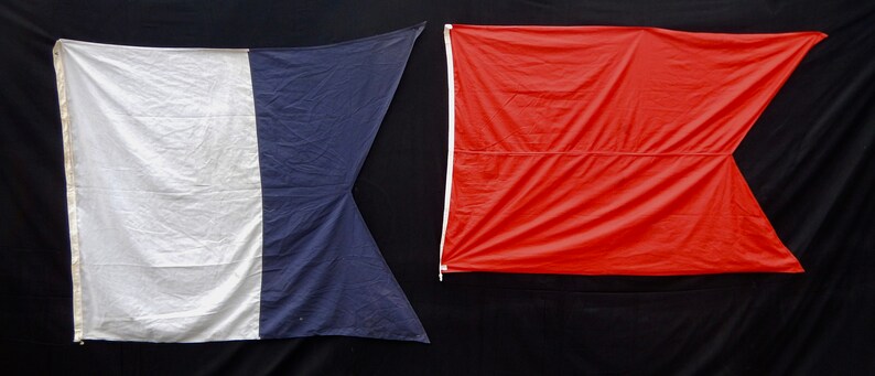 Large Flags A to L - Nautical Flags, Nautical Signal Alphabetical Flags ...
