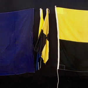 Large Flags A to L - Nautical Flags, Nautical Signal Alphabetical Flags ...