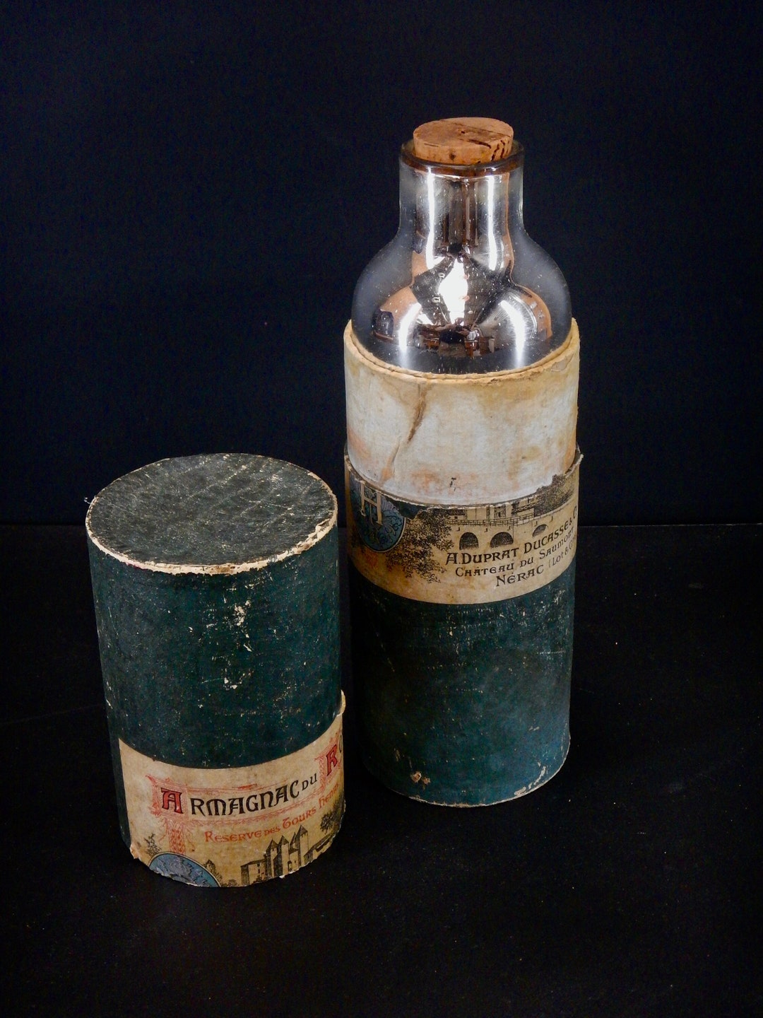 Very Rare Antique French Armagnac Flask Henry IV Reserve Armaganc ...