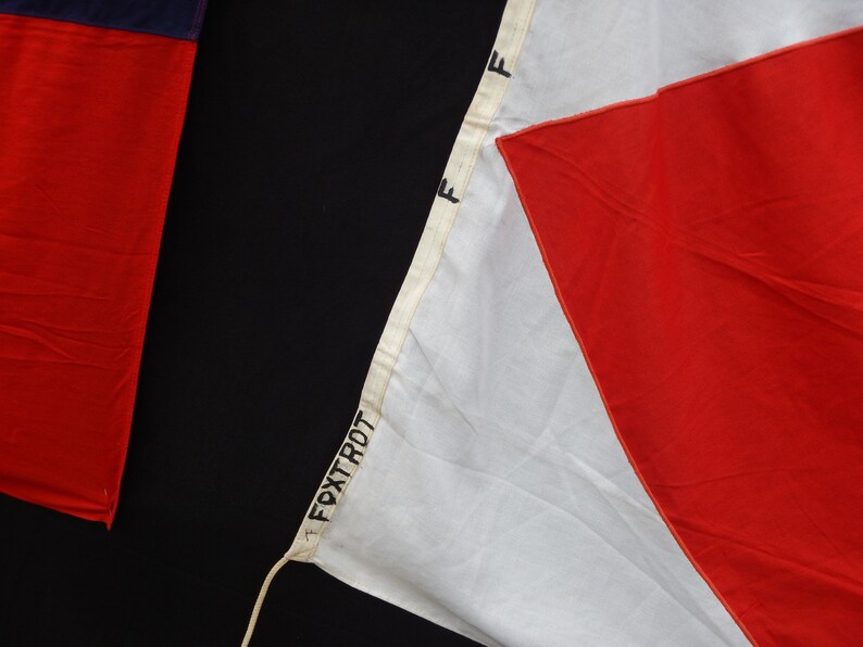 Large Flags A to L - Nautical Flags, Nautical Signal Alphabetical Flags ...