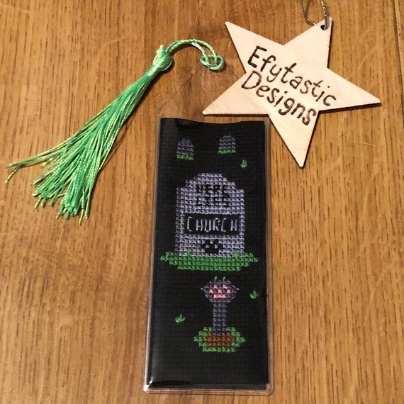 Pet Sematary Inspired Handmade Cross Stitch Bookmark Plastic - Etsy