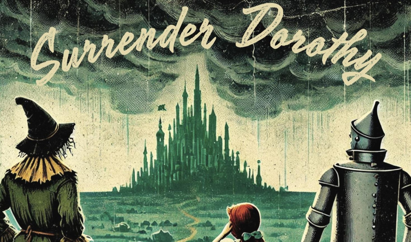 Surrender Dorothy - Wizard of Oz Poster - Etsy