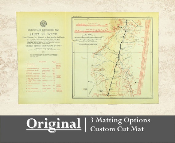 Abbott Railroad Map of Springer New Mexico Topographic Map - Etsy