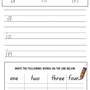 Essential Sight Words for Kids: DIGITAL FILE- Printable for Pre ...