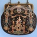 Vintage FIGURAL MICRO Petite Point Purse, Angels and Cherubs, Gold ...