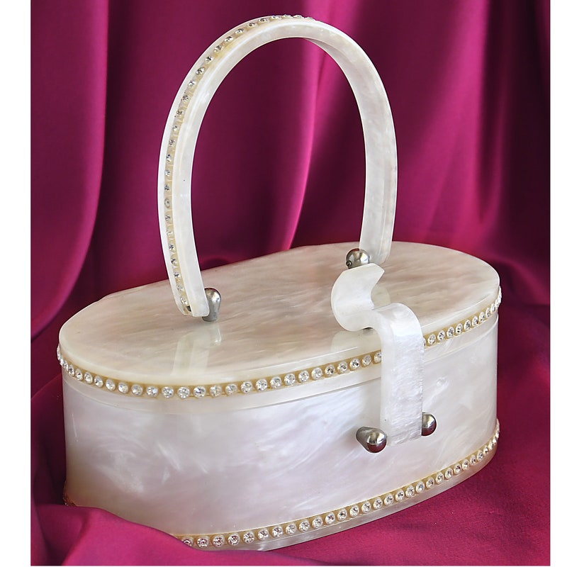 Vintage Box Purse - Etsy