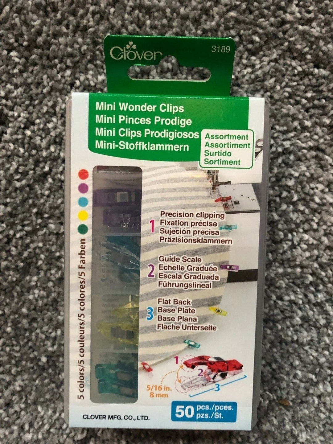 Clover Mini Wonder Clips 50pc - Etsy