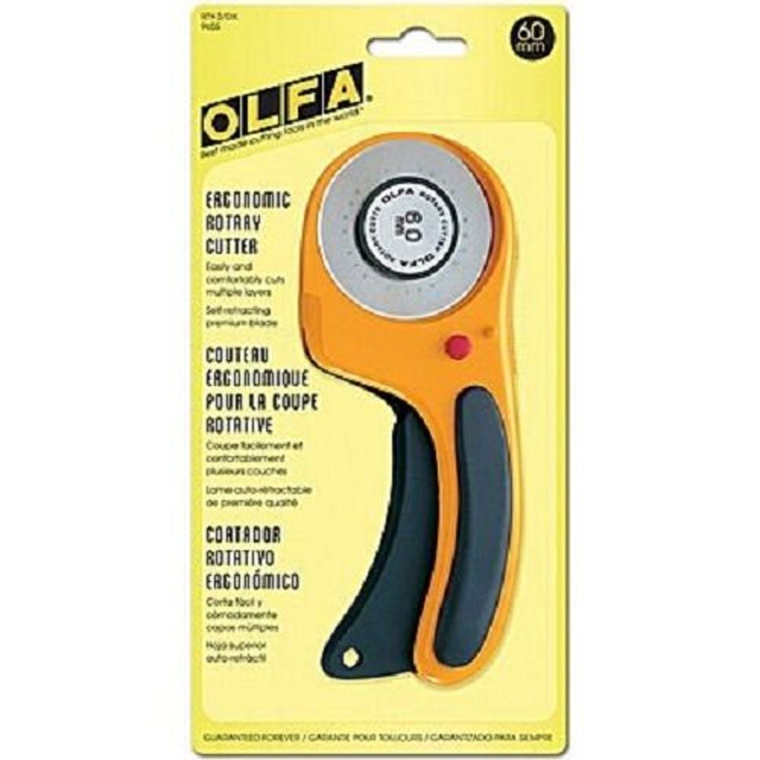 Olfa 60mm Ergonomic Rotary Cutter RTY-3/DX - Etsy