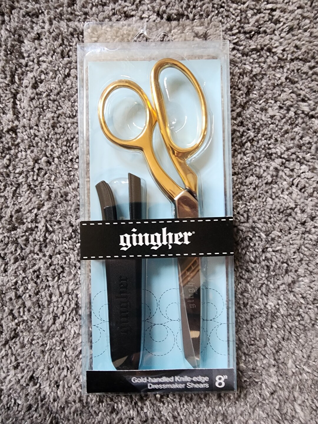 Gingher Gold-handled Knife Edge Dressmaker Shears - Etsy