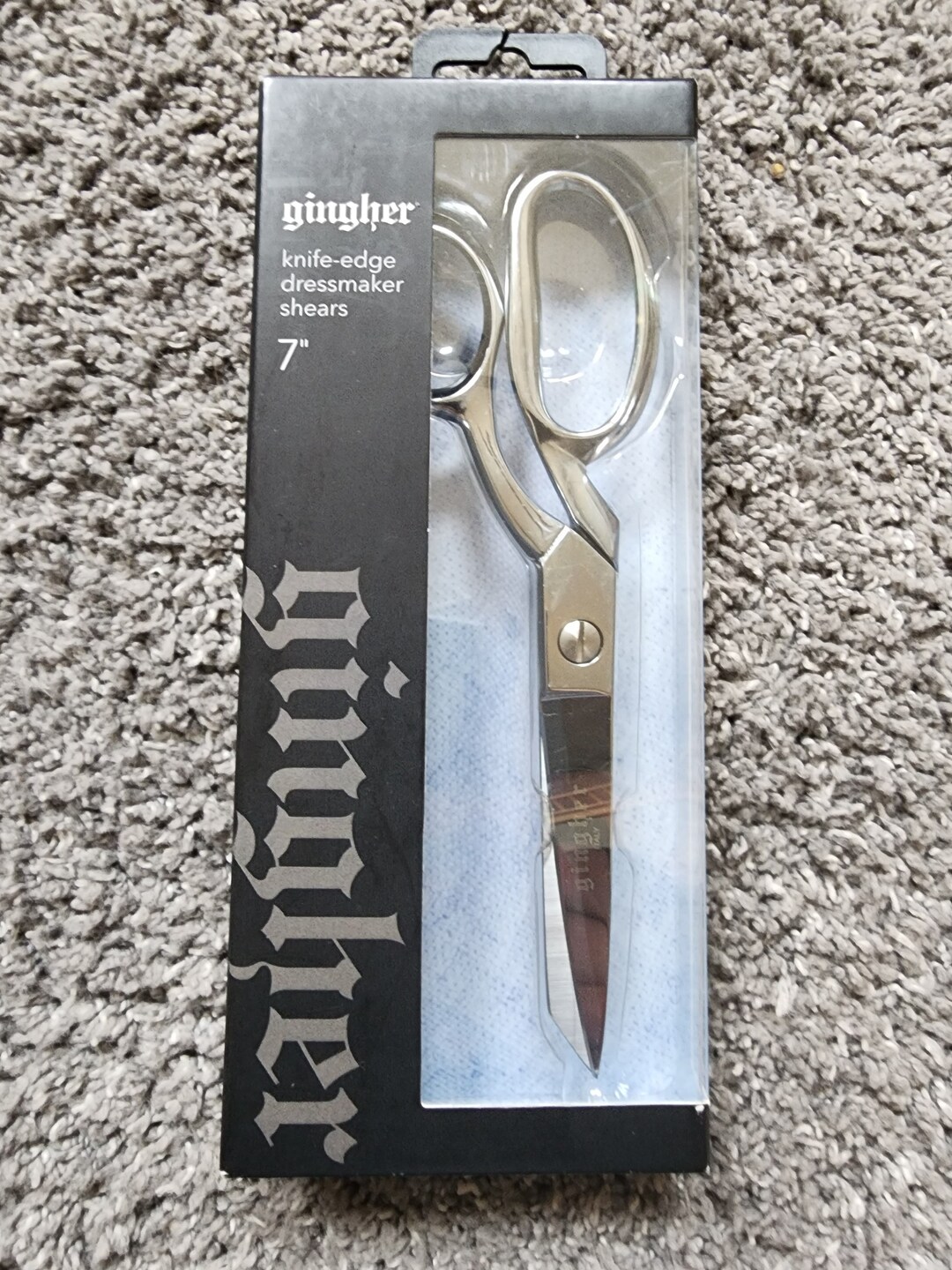Gingher 7 Knife Edge Dressmaker Shears - Etsy