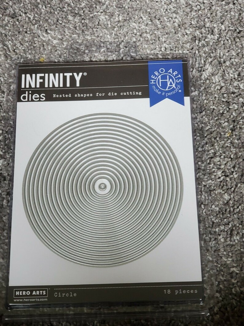 Hero Arts Infinity Dies Nesting Circle Dies - Etsy