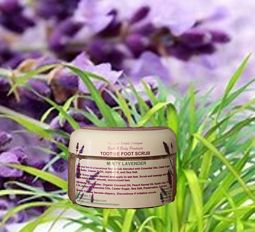 Minty Foot Scrub Treatment - Etsy