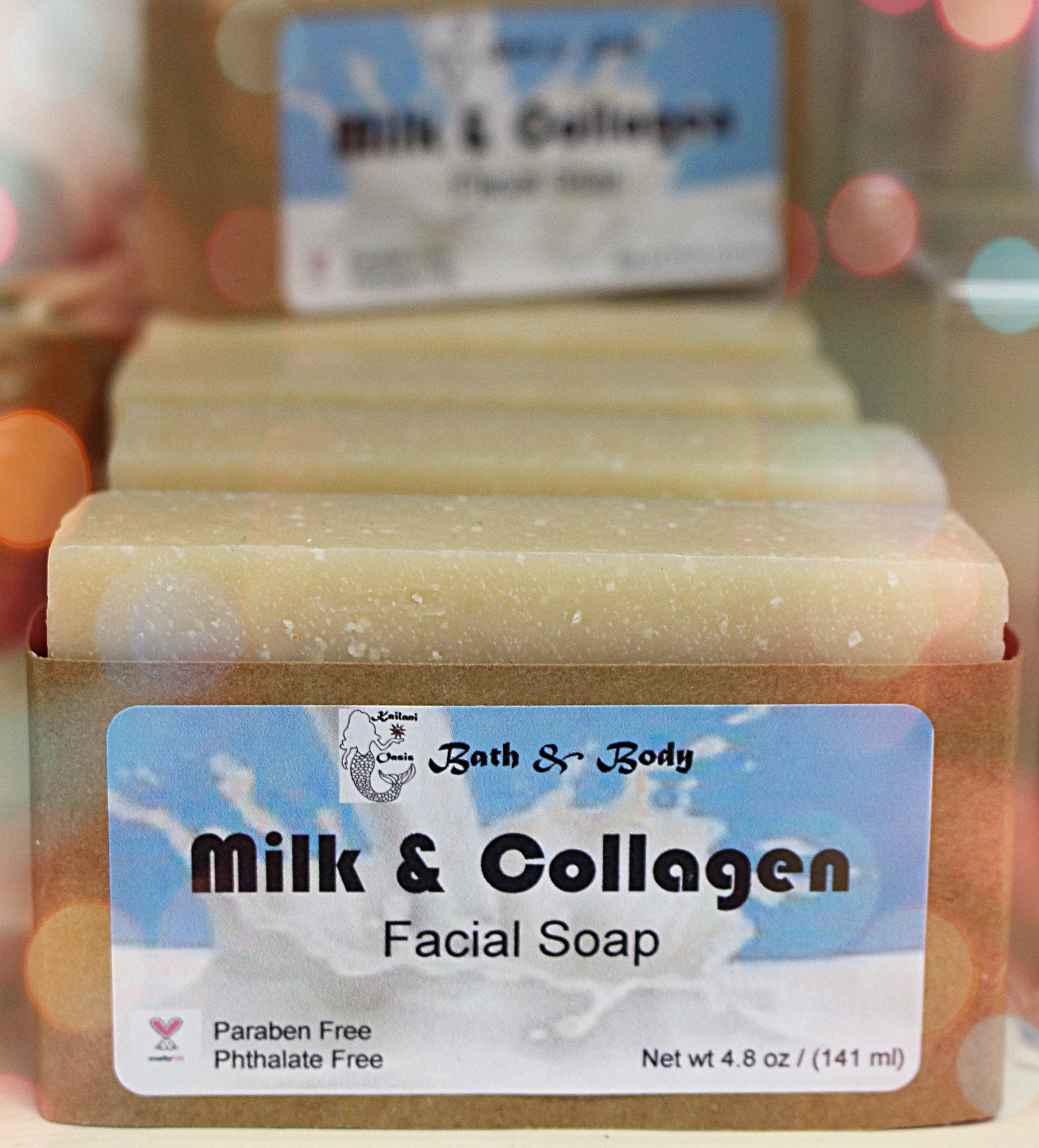 Milk & Collagen Facial Soap Bar - Etsy
