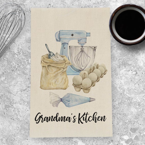 Personalized Baking Tea Towel Personalized Gift for a Baker - Etsy