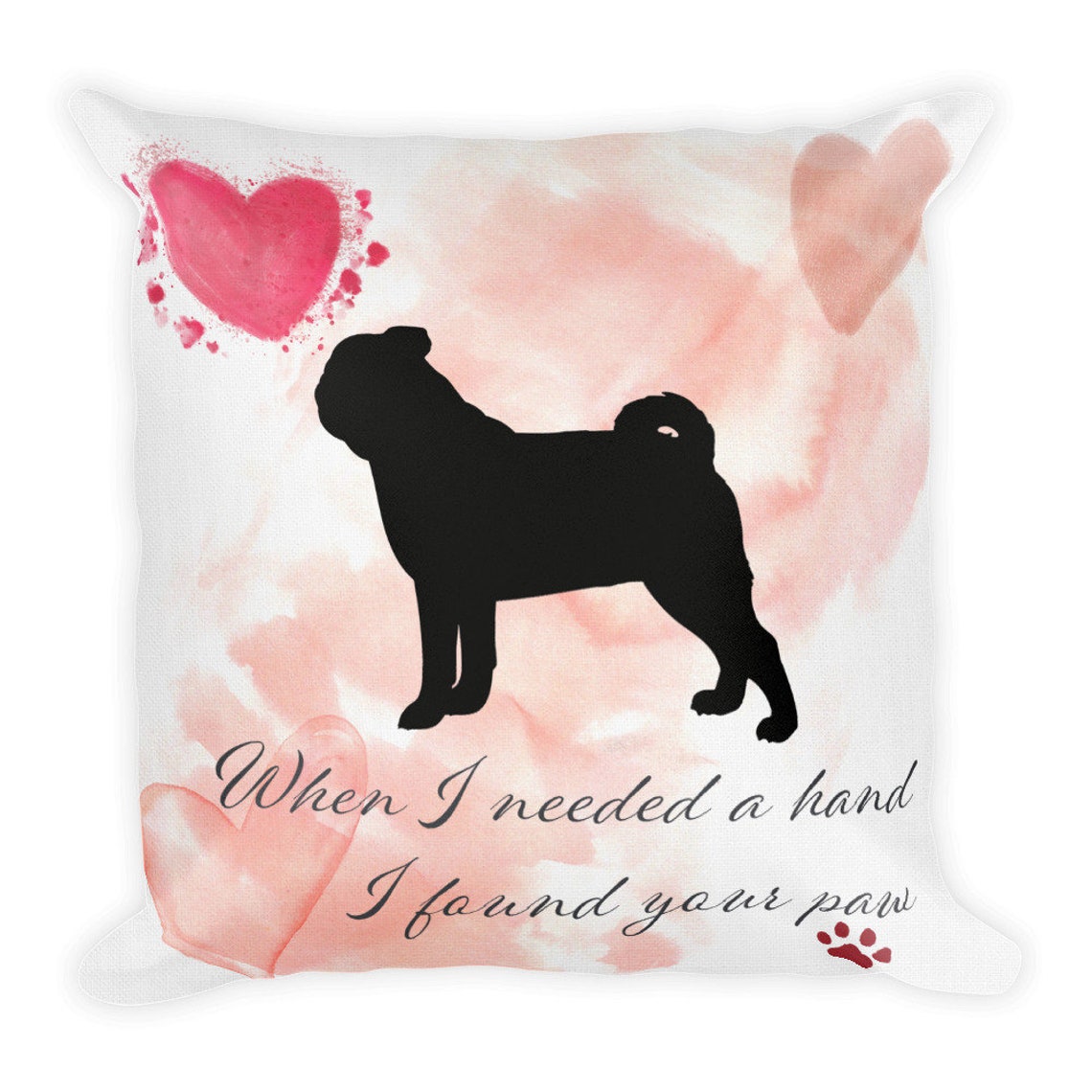 Pug Gift Dog Memorial Gift Pet Memorial Dog Lover Gift | Etsy