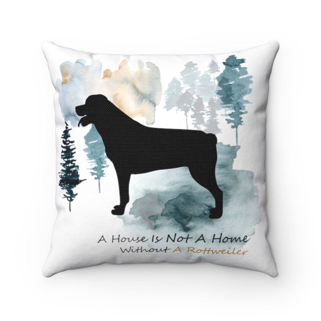 Rottweiler Dog Pillow Custom Dog Pillow Personalized Pet - Etsy