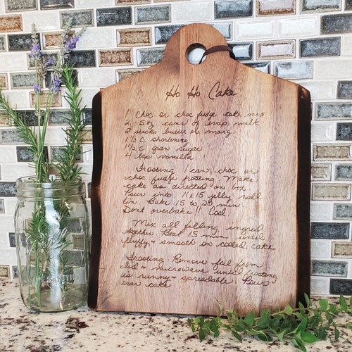 Custom Recipe Sign Personalized Recipe Decor Gift for Mom | Etsy