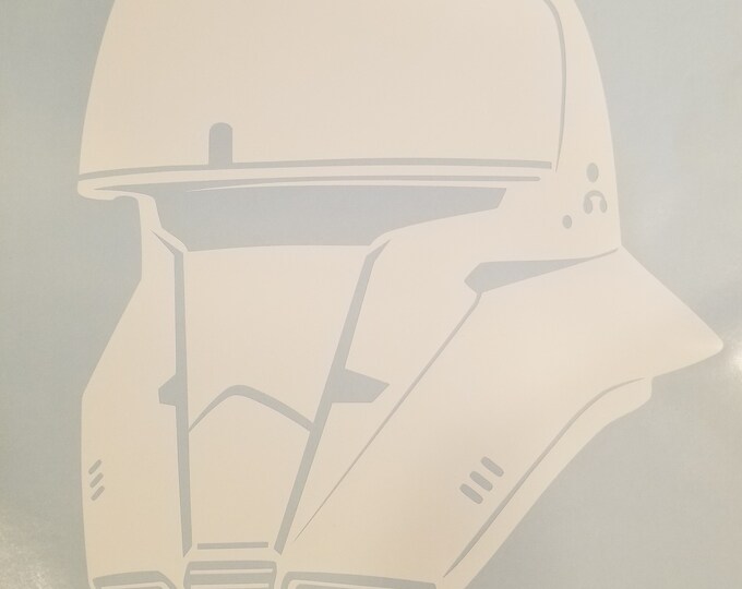 Tank Trooper Vinyl Decal - Etsy