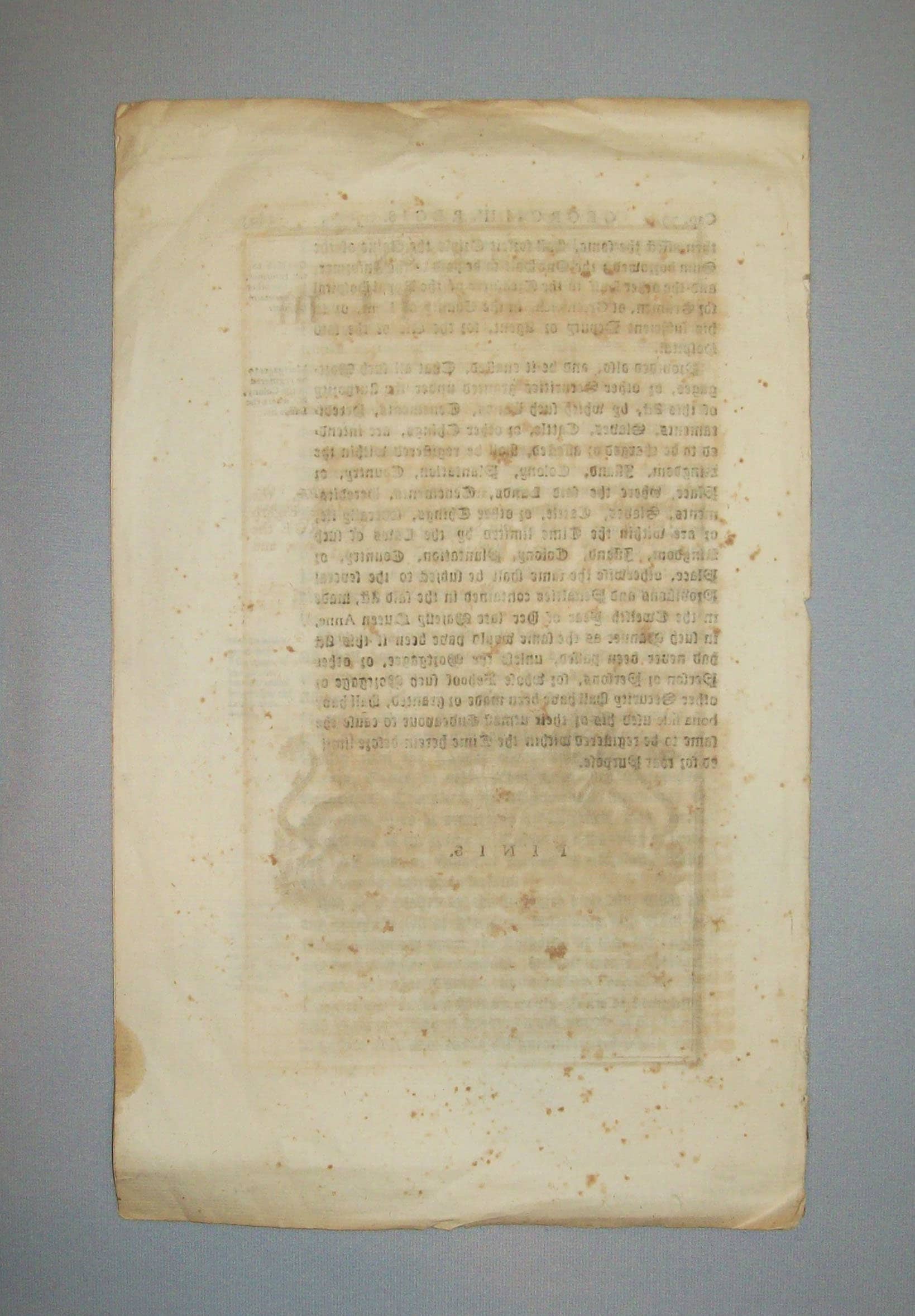 Antike Vtg 1799 Anno Decimo Quatro Georgii III Regis Act for | Etsy