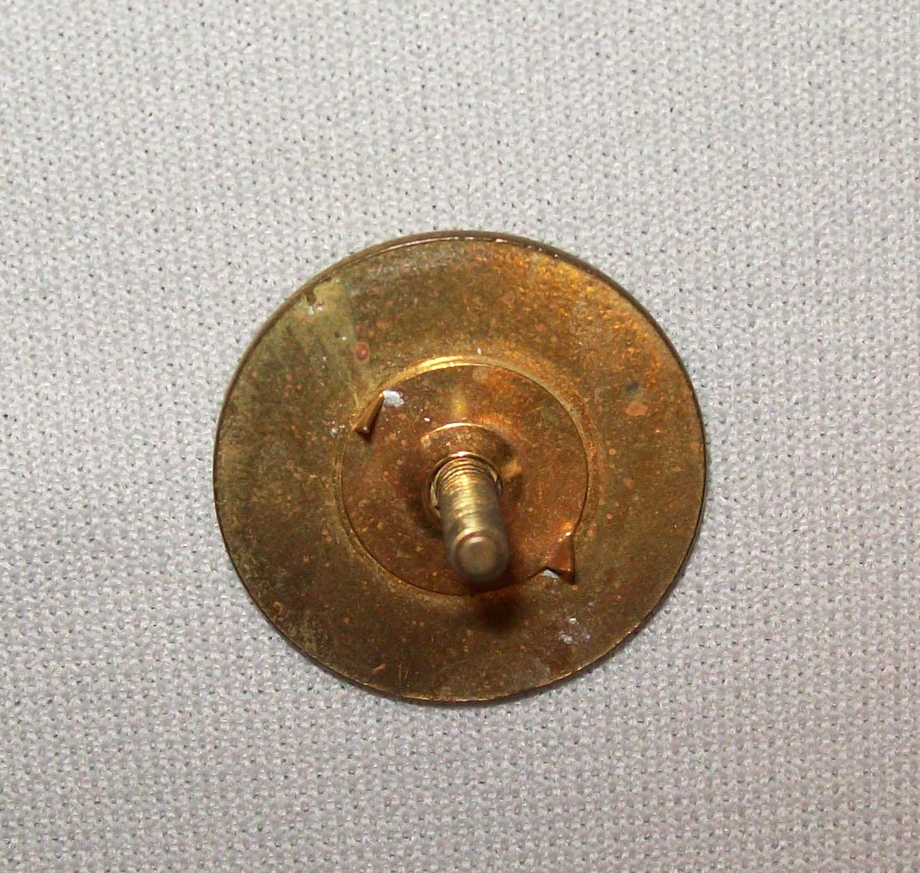 Old Antique Vtg Original WWII Era 1940s ROTC Flaming Torch Brass Collar ...