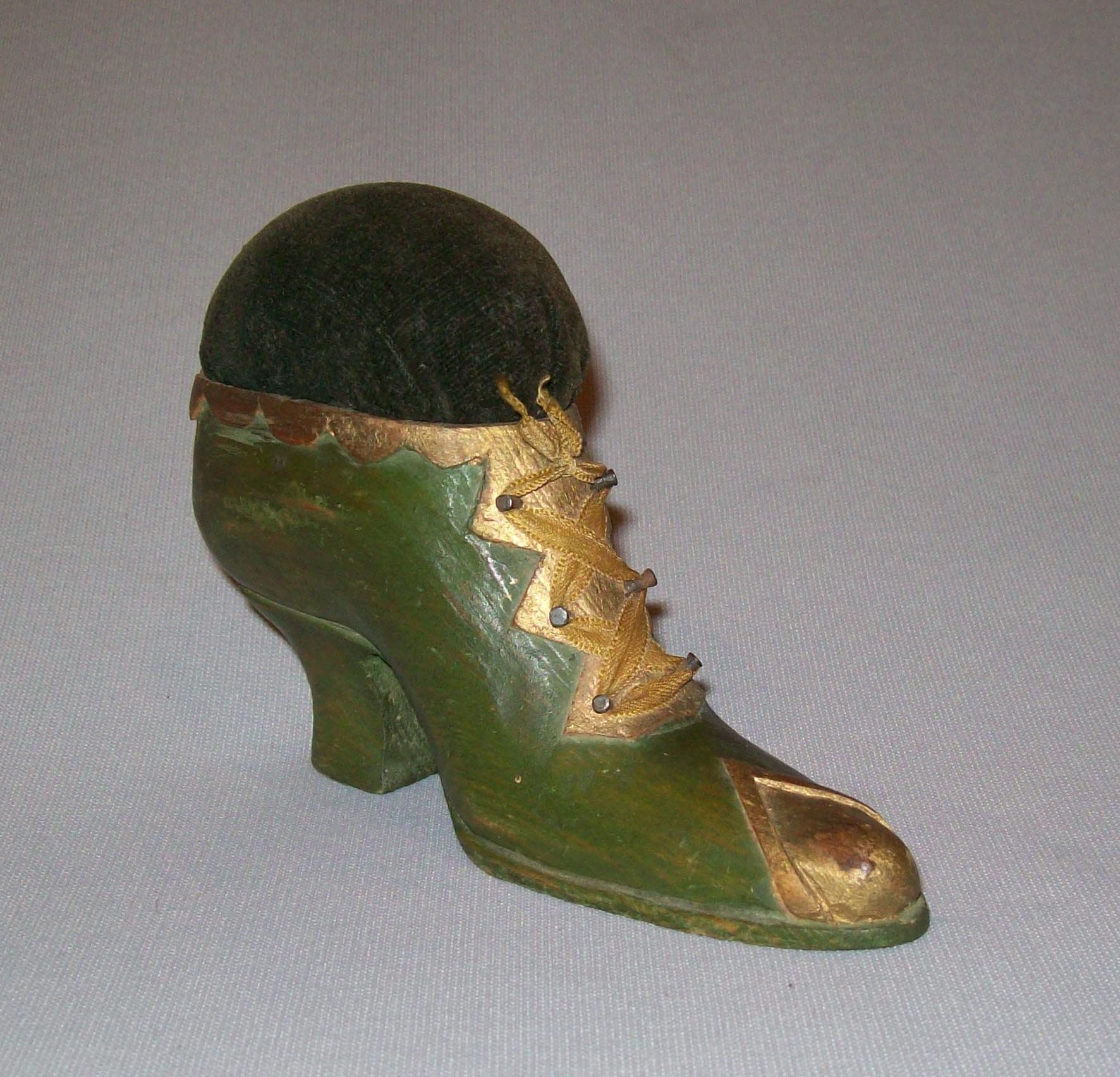Old Antique Vtg Late 19th C 1800s Hand Carved Folk Art Shoe - Etsy