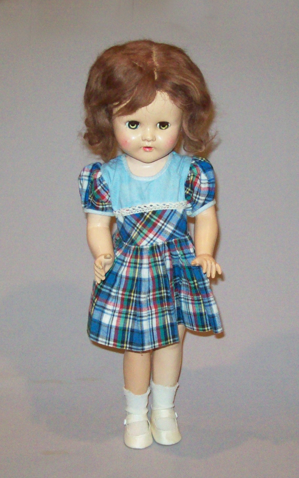 Old Antique Vtg C 1950s Horsman Hard Plastic Girl Doll - Etsy