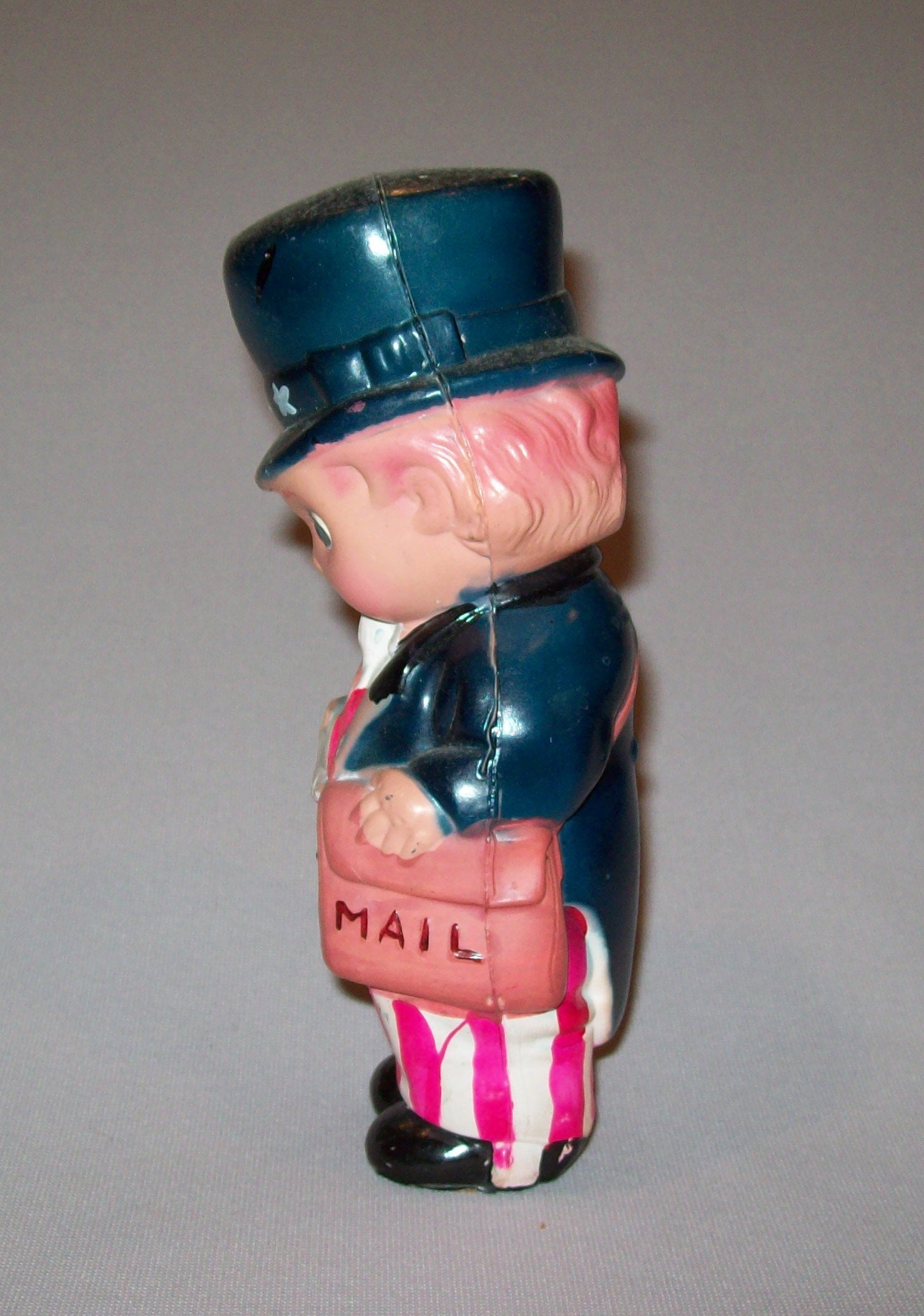 Old Antique Vtg Ca 1930s Celluloid Uncle Sam Mailman Figure - Etsy