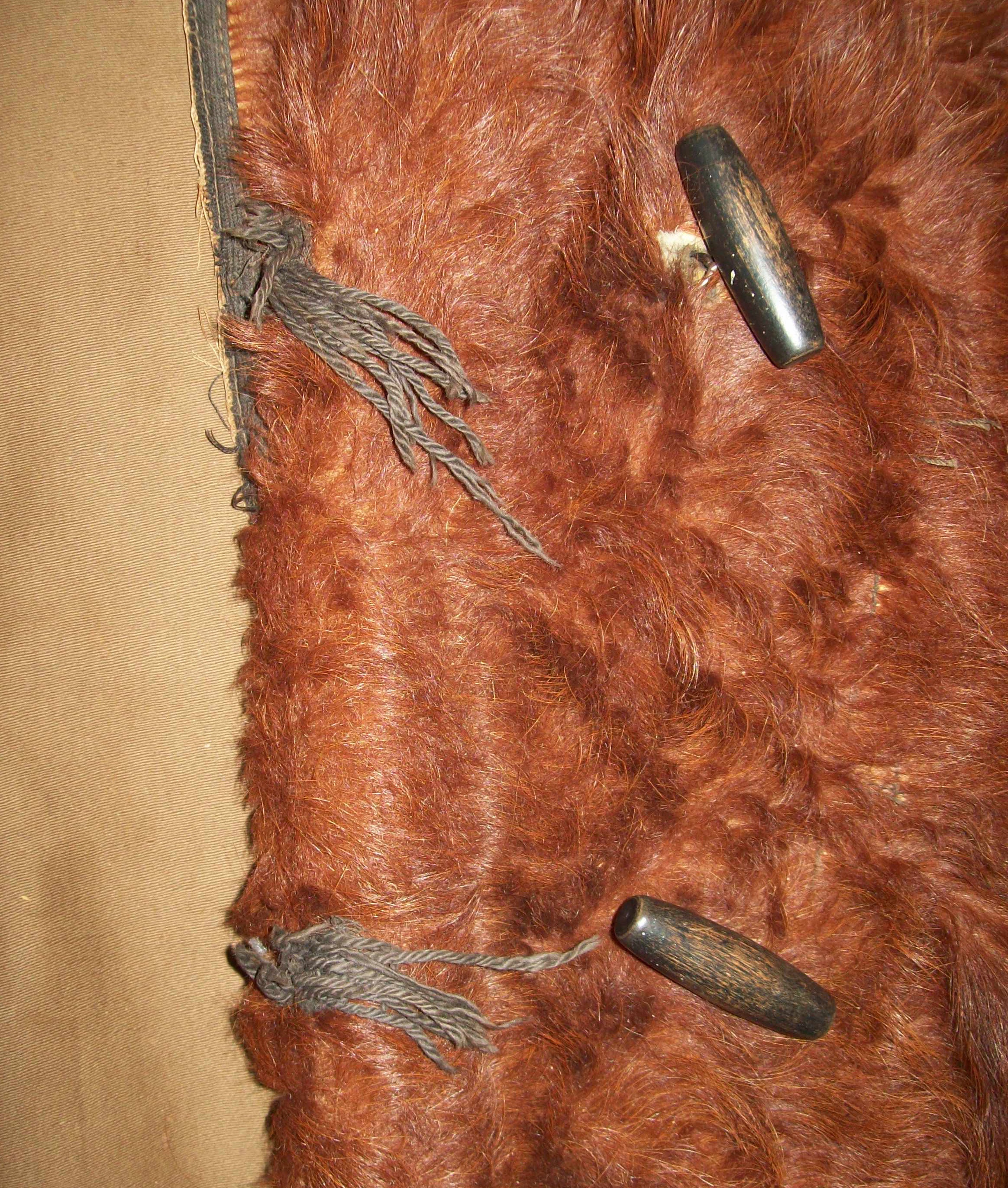 Antique Vtg 19th C 1870s Mans Steer Hide Fur Cowboy Over Coat - Etsy