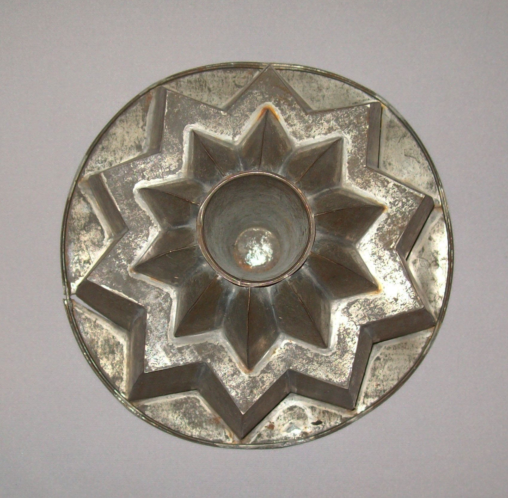 Antique 19th C 1850s Folk Art Tinsmith Made10th Wedding - Etsy