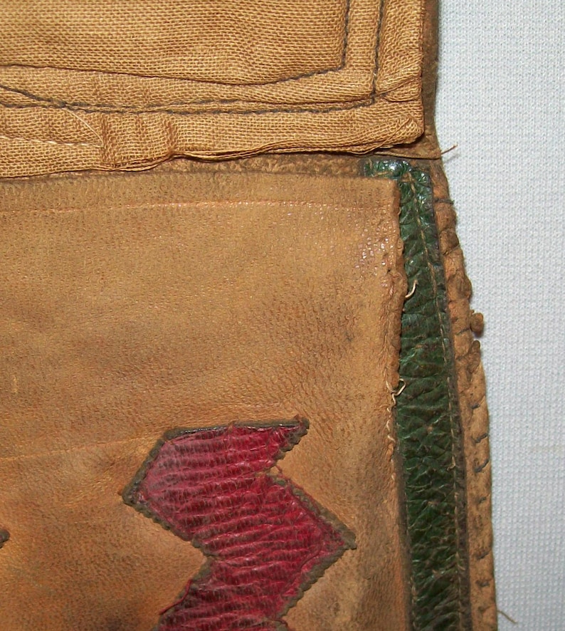 Old Antique Vtg 19th C 1800s Leather Shoulder Bag Bandolier - Etsy