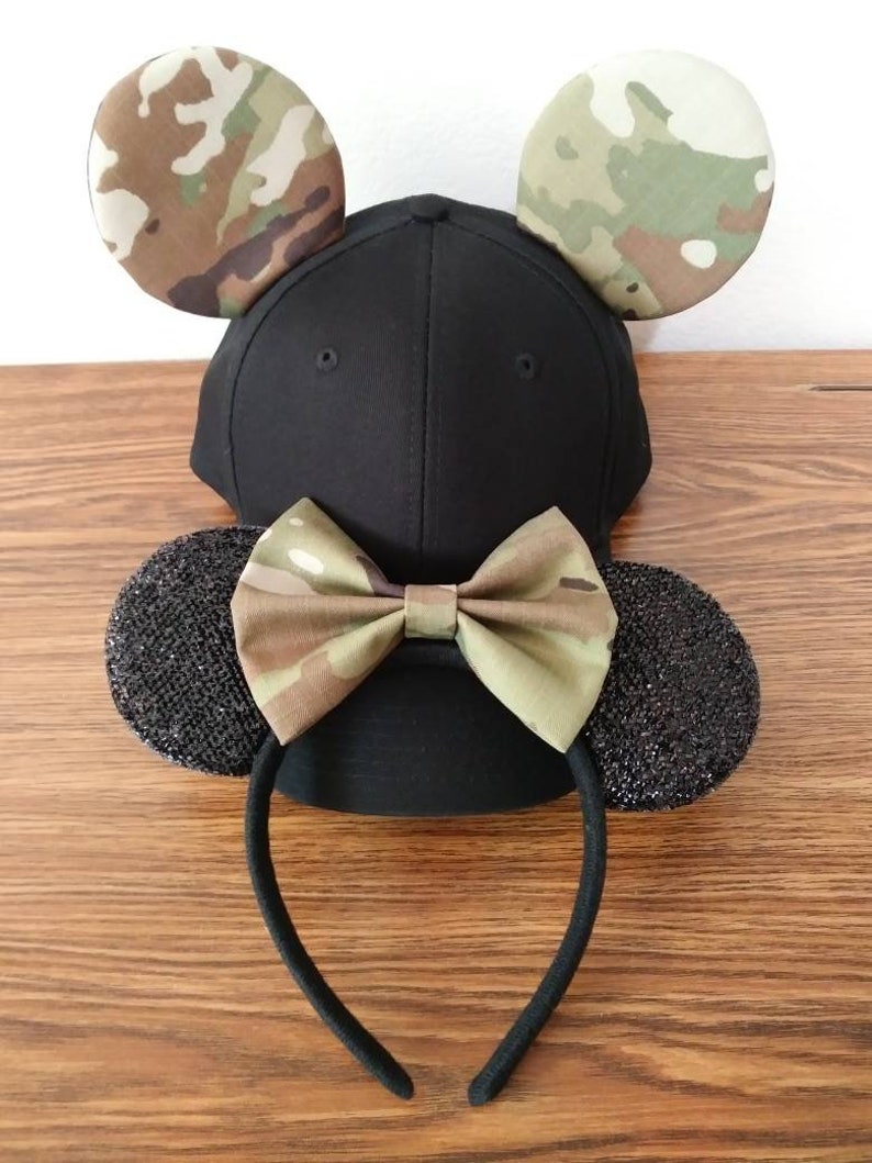 Military Camo Mickey Ears, Air Force Disney Ears, Marine Mickey Ears ...