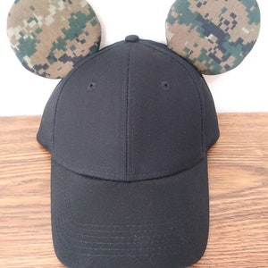 Military Camo Mickey Ears, Air Force Disney Ears, Marine Mickey Ears ...