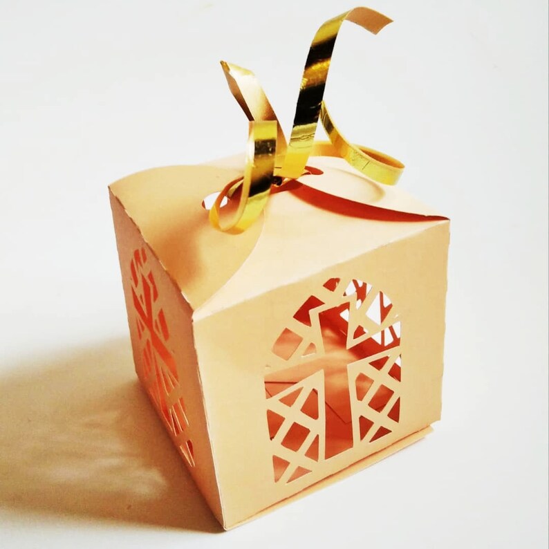 RELIGIOUS BOX. SVG Templates. Favor Box. Christian Cross. Dxf | Etsy