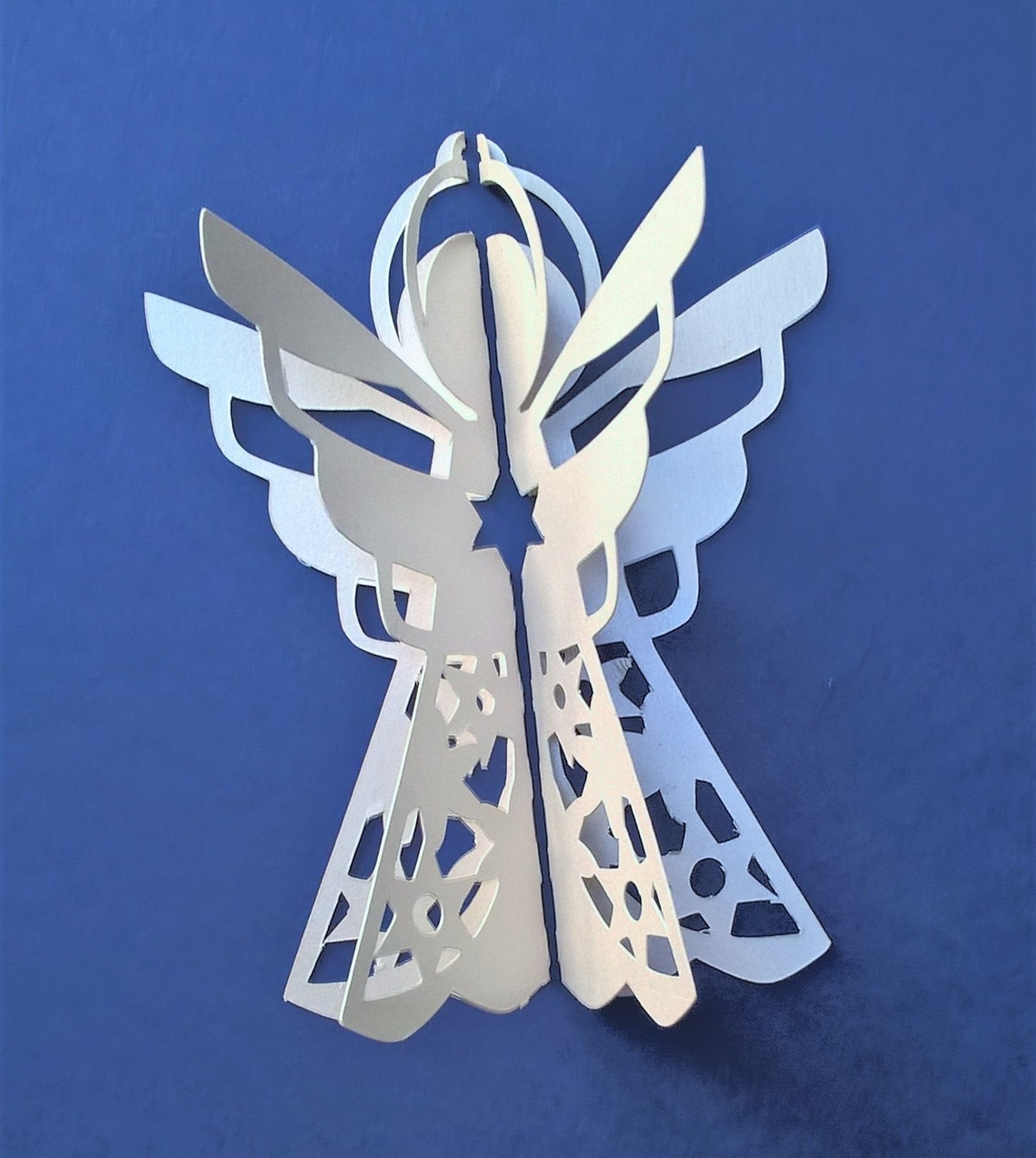 3D ANGEL. SVG Templates. Home Decor. Angel Pendant. Angel - Etsy