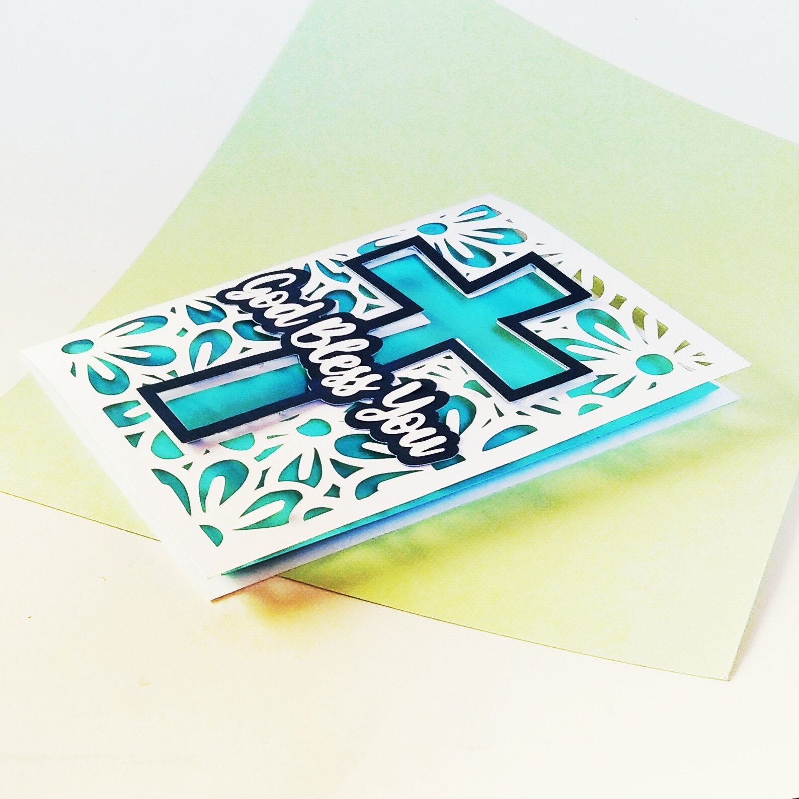 RELIGIOUS CARD. SVG Templates. Folding Card / Envelope. - Etsy