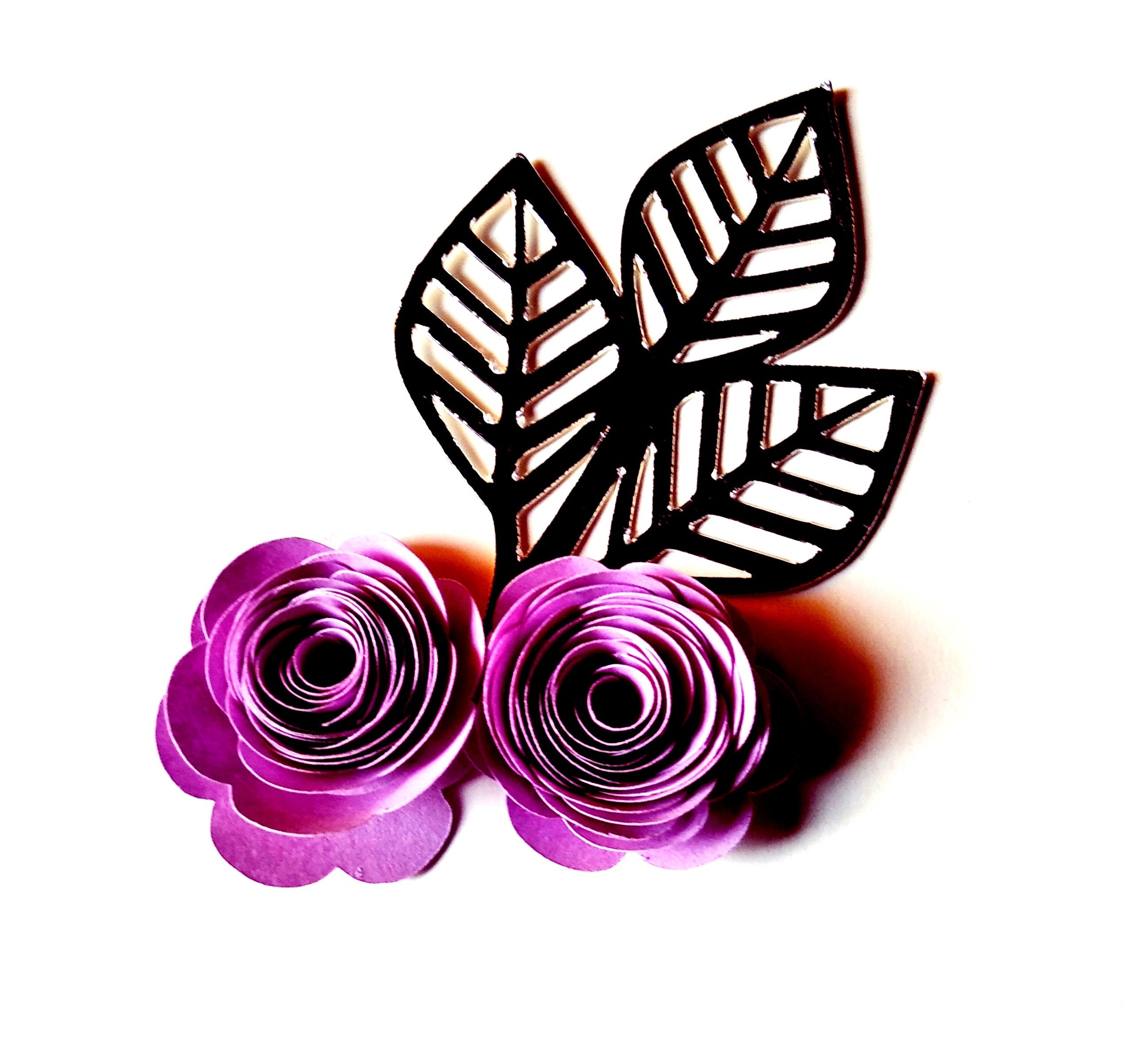 3D FLOWER SET. SVG Templates. 3 Different Flower Designs. | Etsy