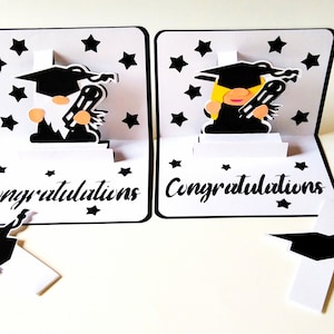 Pop up Card. SVG Templates. GRADUATION CARD. Templates for Boy and Girl ...