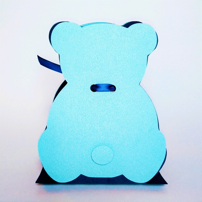 Svg Templates. BEAR CANDY HOLDER. Cricut Silhouettecameo - Etsy