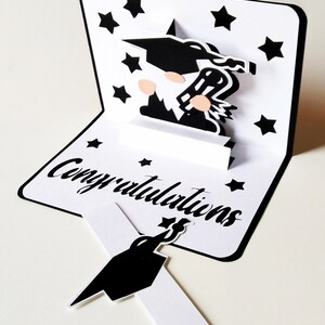 Pop up Card. SVG Templates. GRADUATION CARD. Templates for Boy and Girl ...