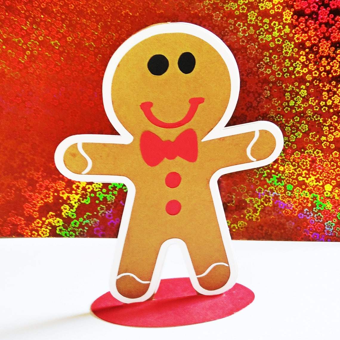 3D GINGERBREAD COUPLE. SVG Templates. Christmas Decoration. - Etsy