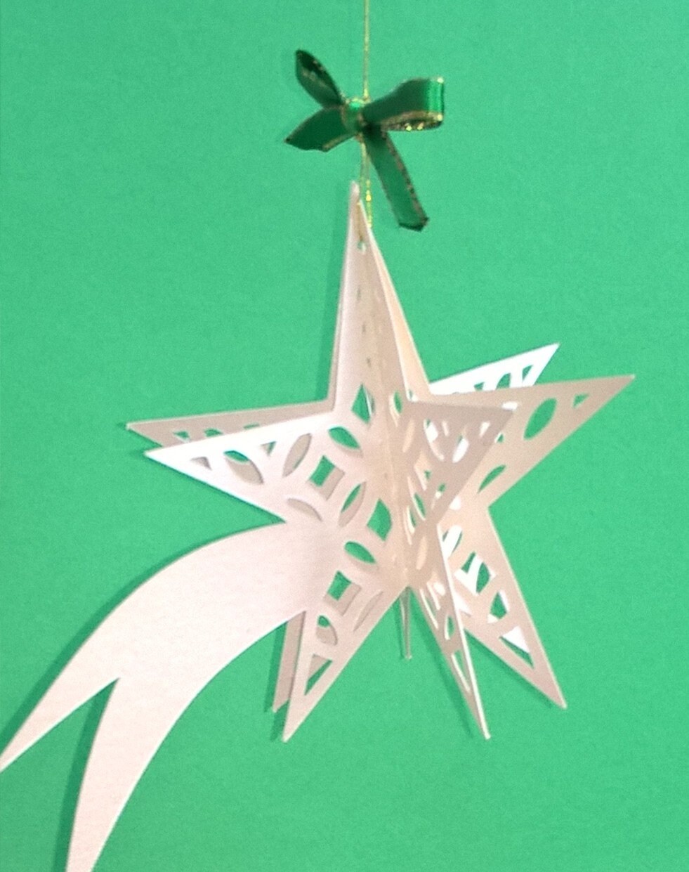 3D CHRISTMAS STAR. SVG Templates. Christmas Tree Decoration. | Etsy