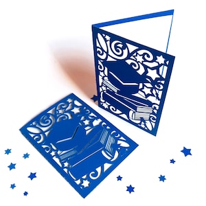 GRADUATION CARDS. SVG Templates. Folding Card and Pocket Card. Cricut ...
