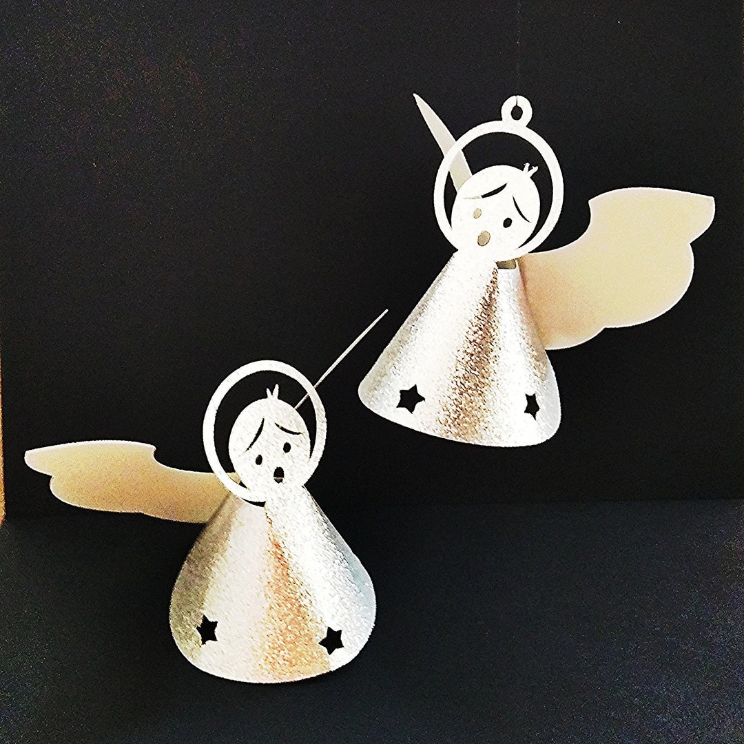 3D ANGELS. SVG Templates. Home Decor. Angel Pendant. Angel Centerpieces ...