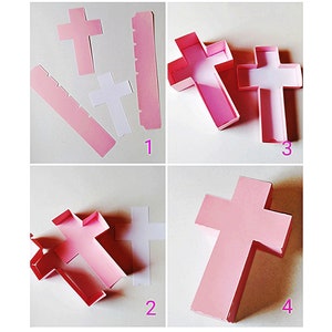 FLORAL CROSS BOX. Svg Templates. Layered Design. Dxf - Etsy Canada