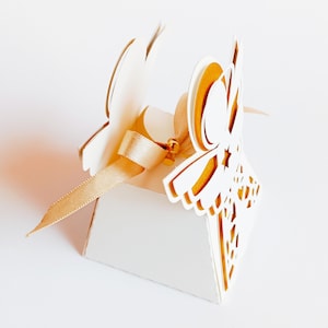 ANGEL BOX. SVG Templates. Favor Box. Cricut, Silhouettecameo, Laser Cut ...